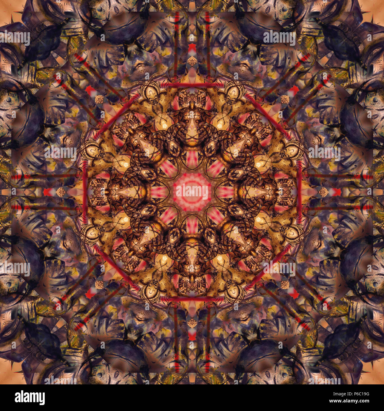 Abstract mandala picture Stock Photo - Alamy