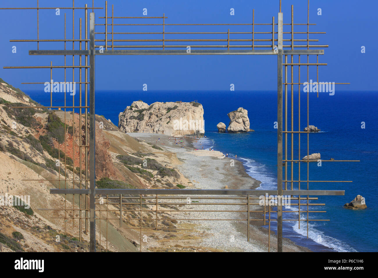 Aphrodite's Rock (Petra Tou Romiou) in Cyprus Stock Photo - Alamy