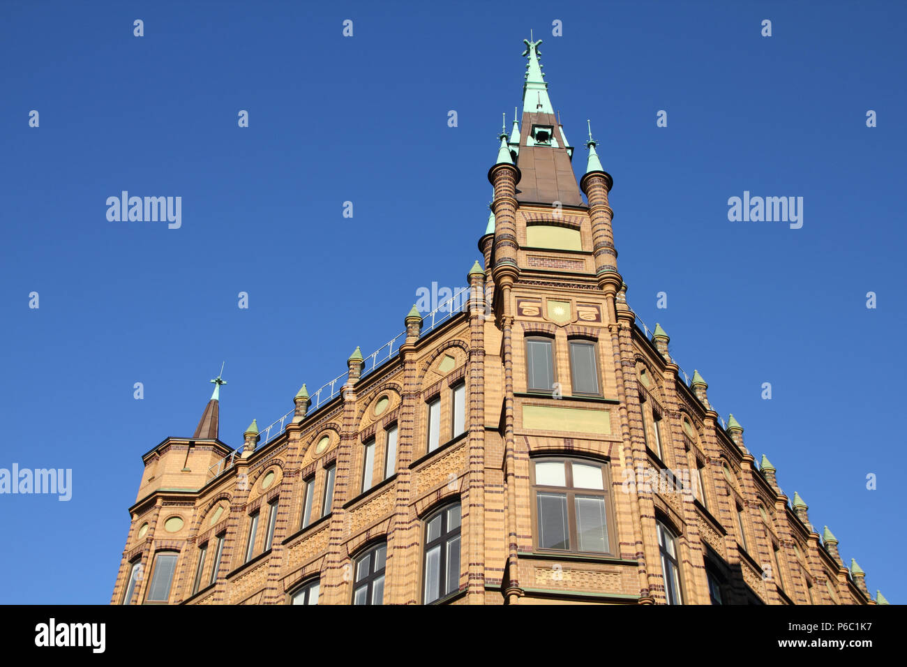 Malmo, Sweden - old architecture. City in Scania county (Skane in ... Malmo, Sweden - old architecture. City in Scania county (Skane in ...