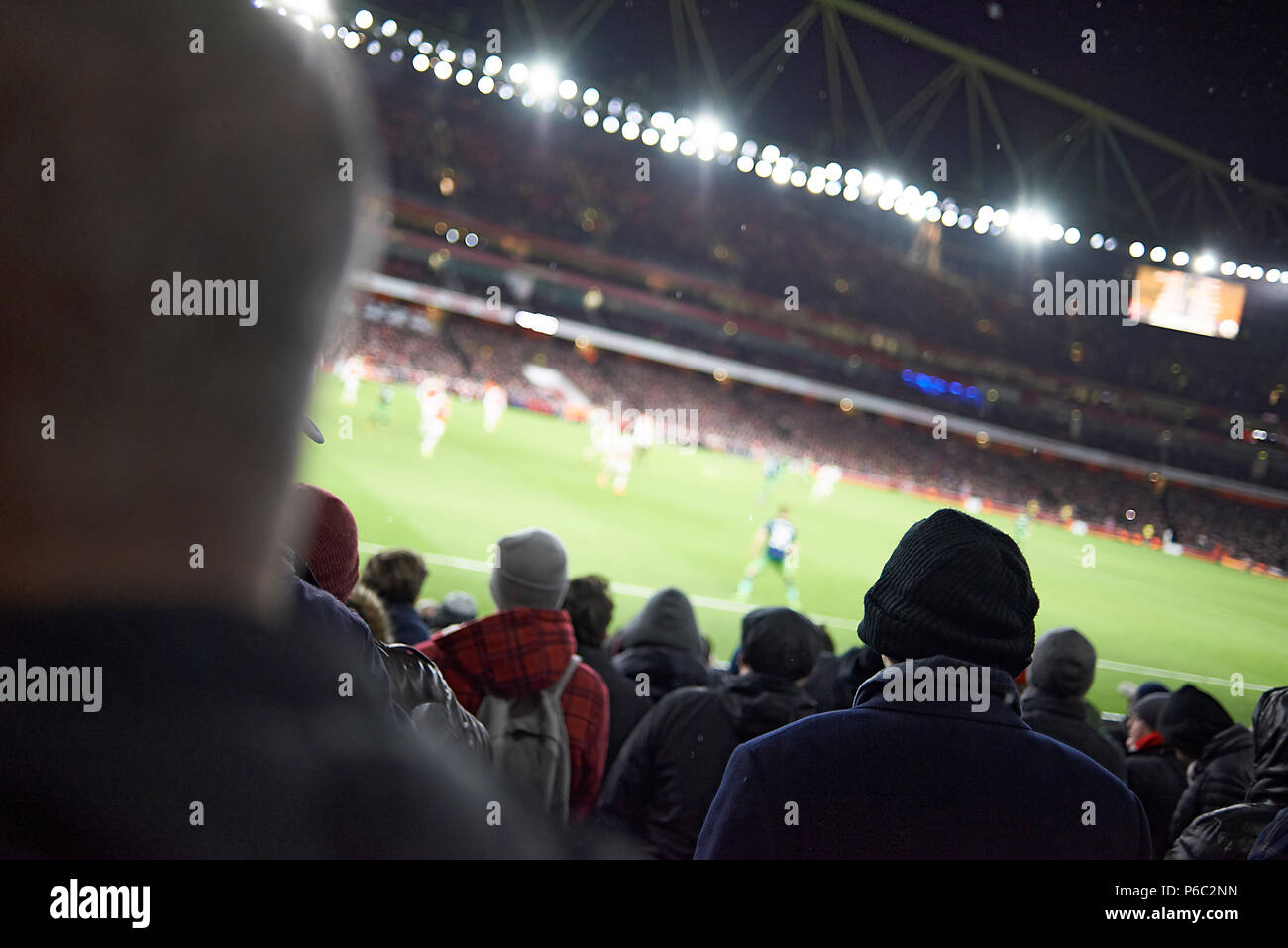 Arsenal Football Stadium Crowd High Resolution Stock Photography and ...