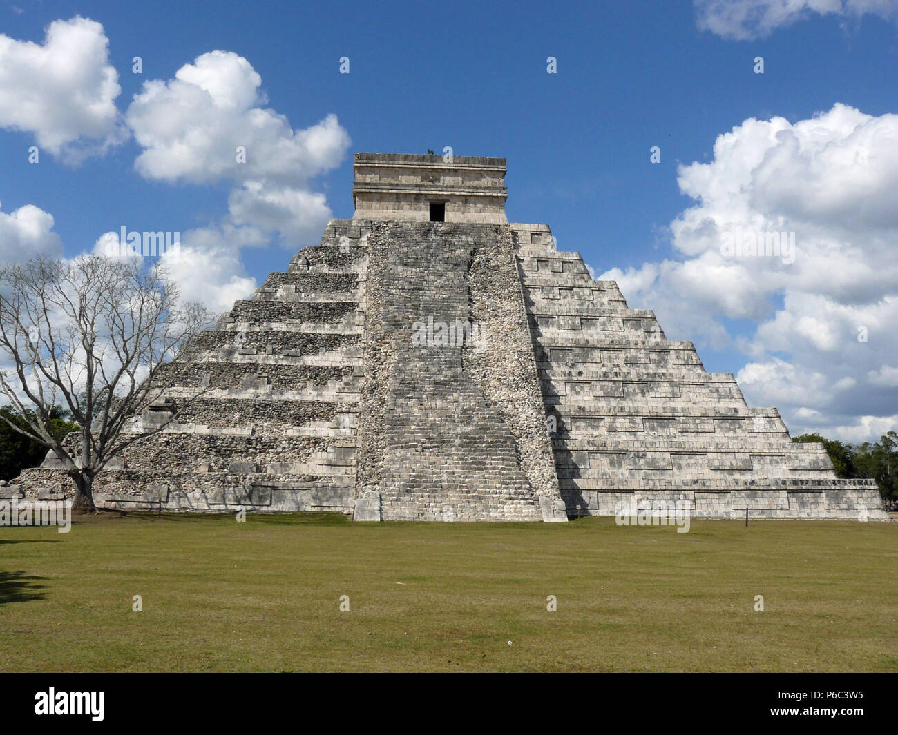Mayan pyramid trees grass hi-res stock photography and images - Alamy