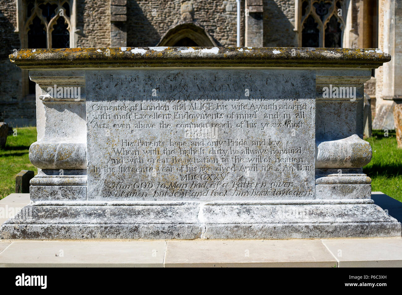 St James the Great church and churchyard, West Hanney, Oxfordshire, UK ...