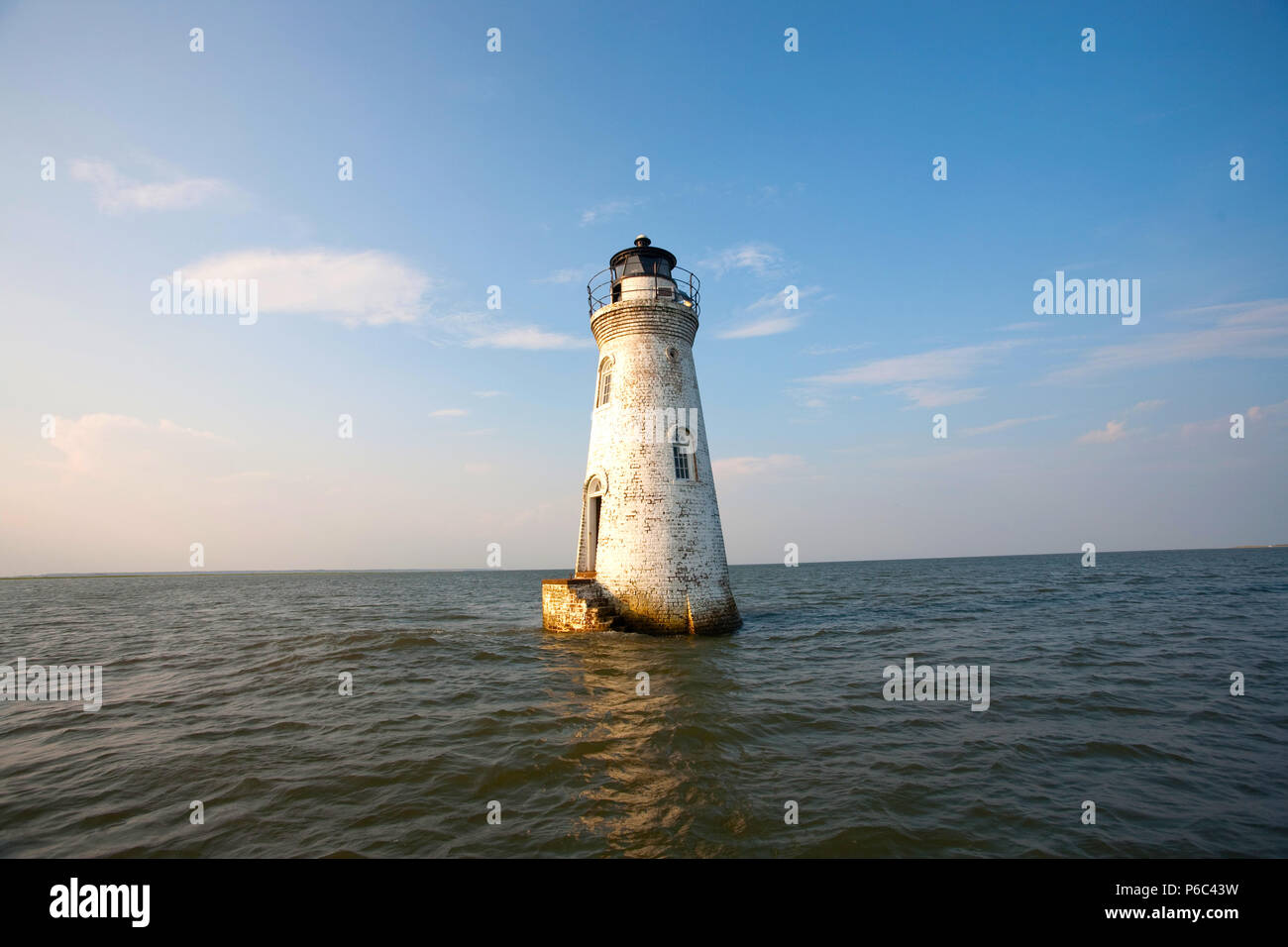 The Cockspur Island Lighthouse was first open in November of 1839 ...