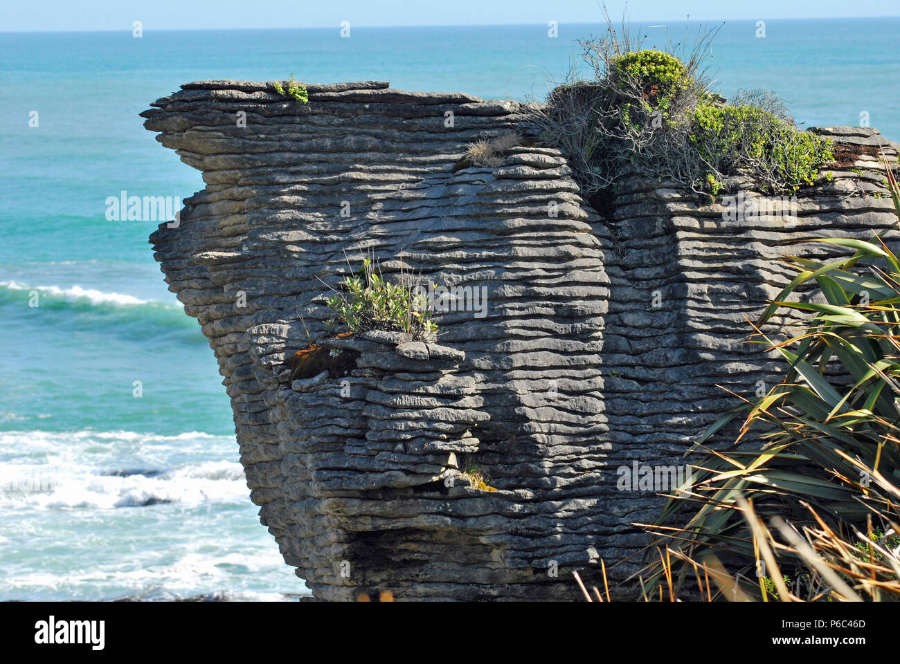 New zealand pancake rocks hi-res stock photography and images - Alamy