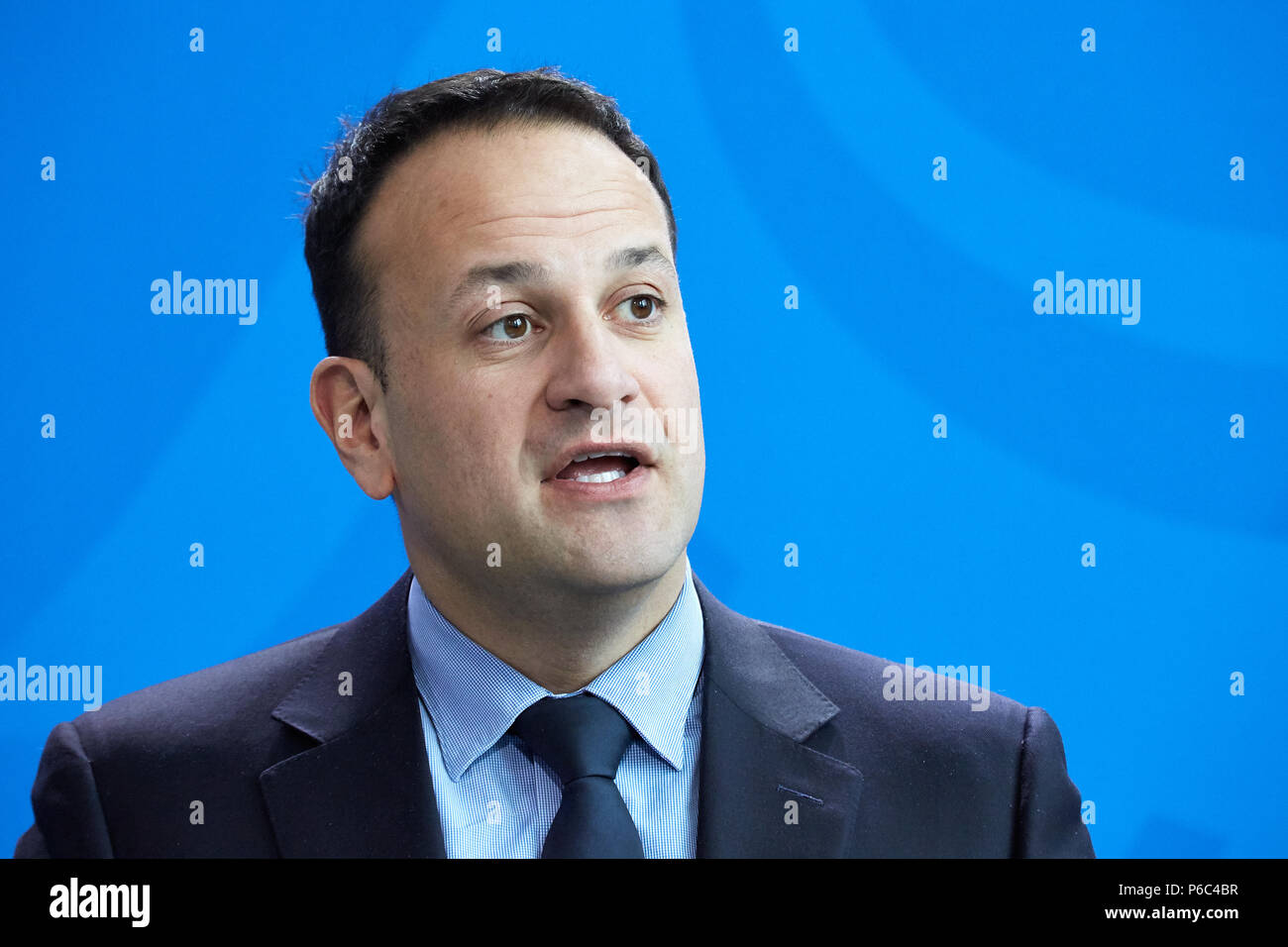 Berlin, Germany - The Prime Minister of Ireland Leo Varadkar Stock ...