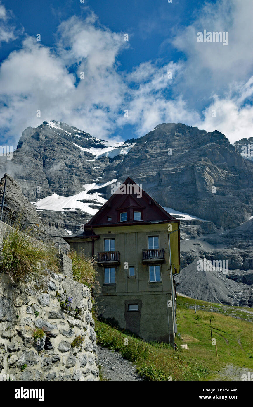 Swiss alp view Stock Photo - Alamy