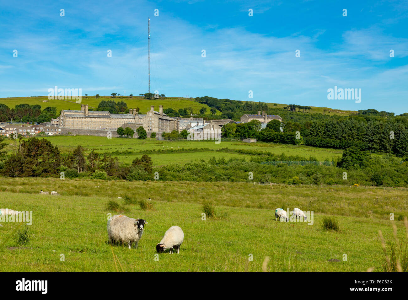 Princetown Dartmoor Devon England June 24, 2018 The infamous, 19th ...