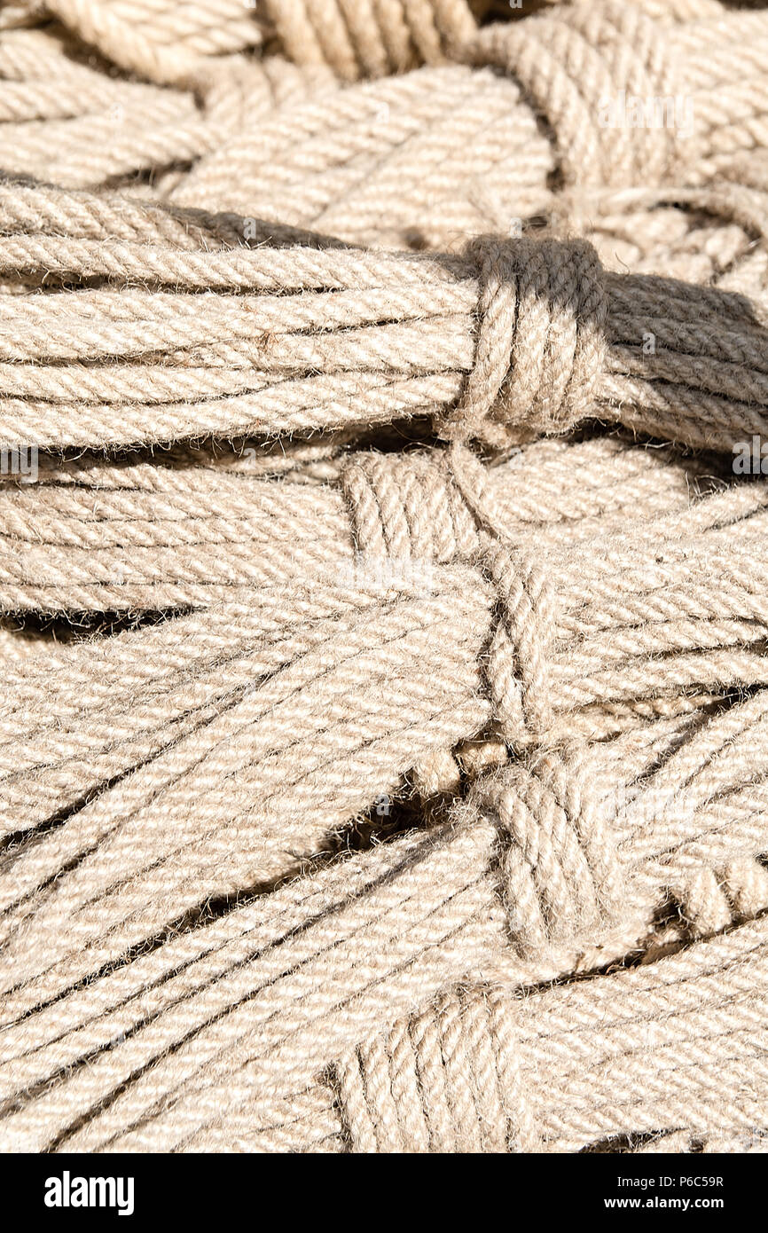 Rope ropes line lines hi-res stock photography and images - Alamy