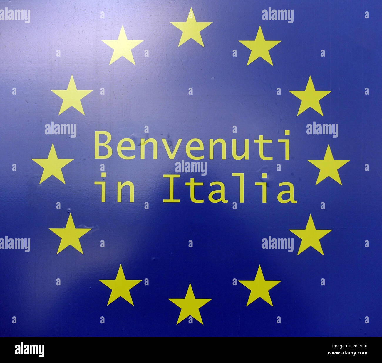 Benvenuti hi-res stock photography and images - Alamy