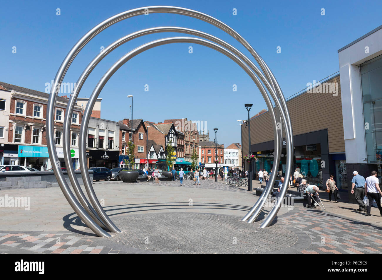The Rings of Derby Stock Photo - Alamy