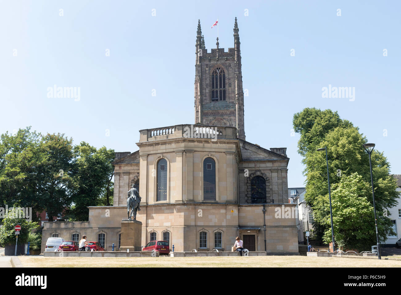 Derby cathedral hi-res stock photography and images - Alamy