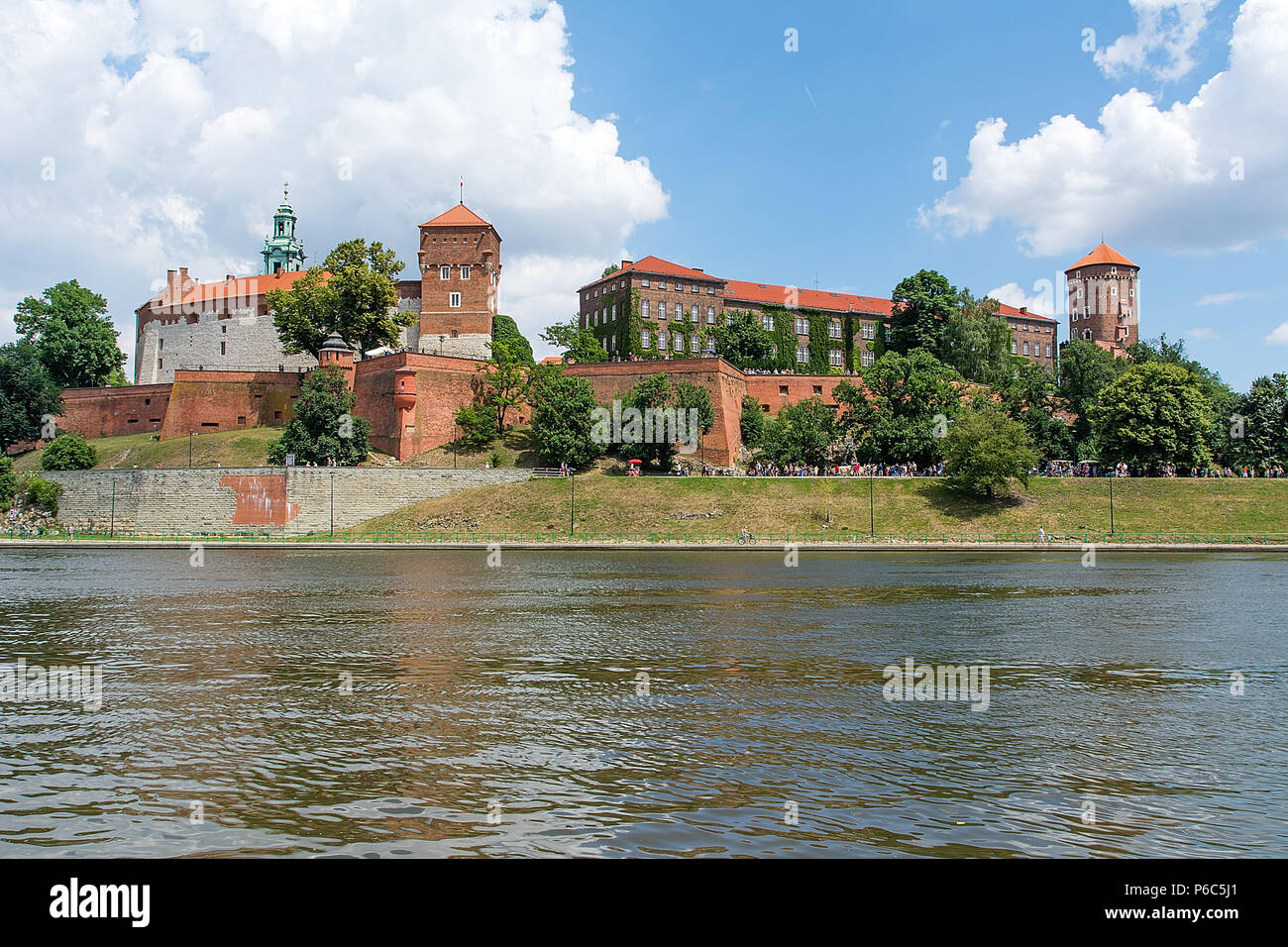 Royal castle Wawel in Krakow (Poland Stock Photo - Alamy