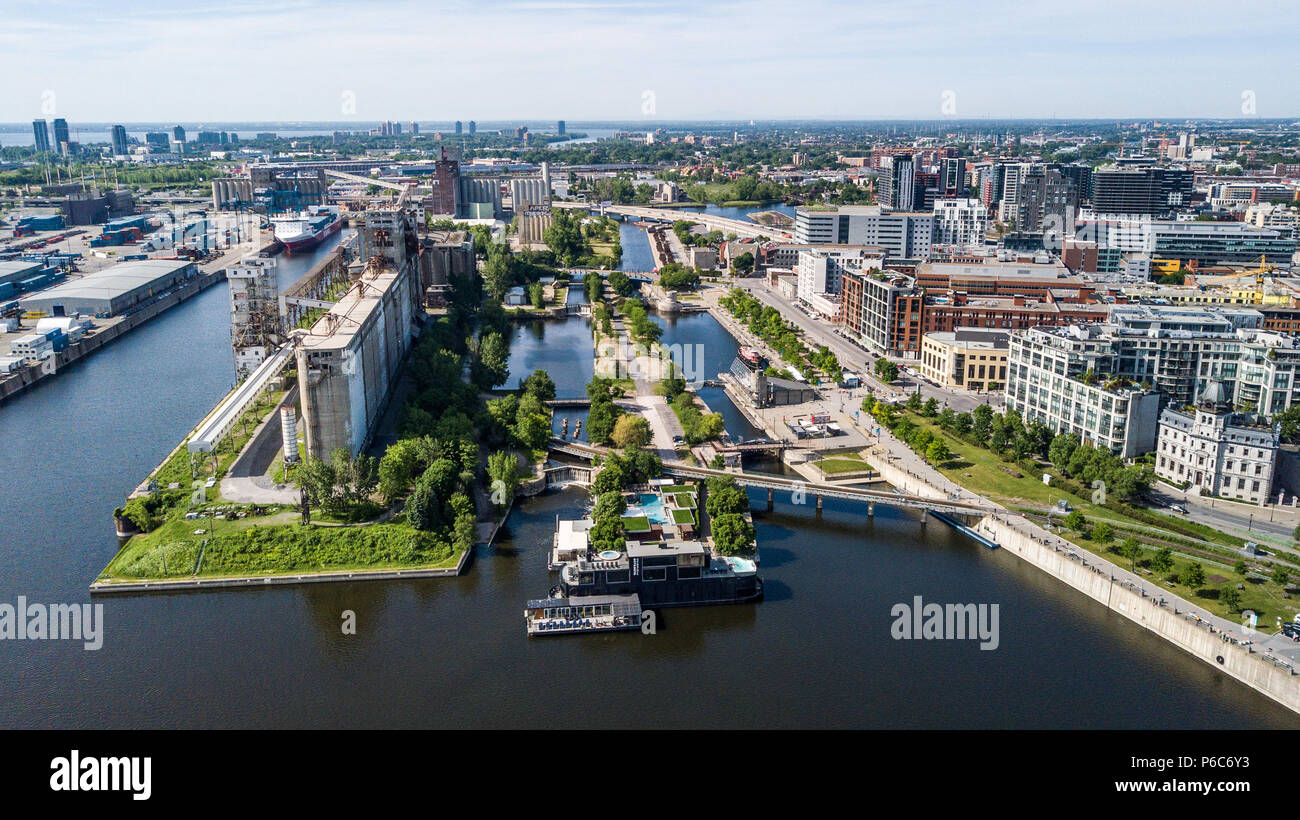 Historic Locks, Montreal, Canada Stock Photo - Alamy