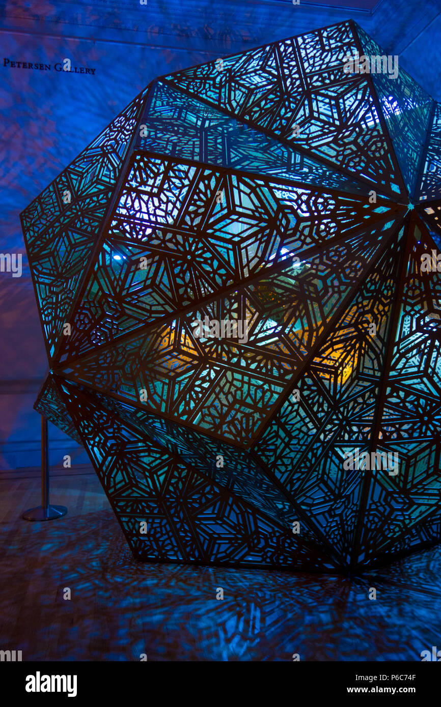 The Art of Burning Man exhibit is on display at the Smithsonian's ...