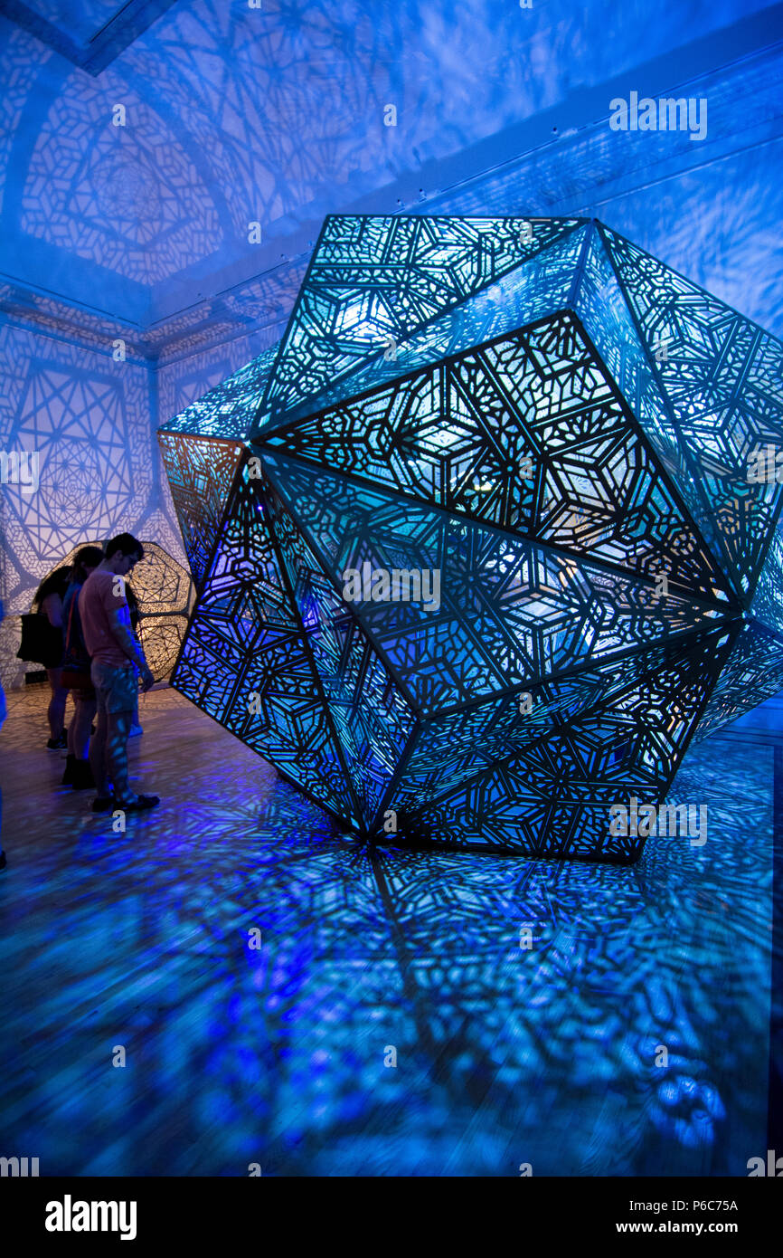 The Art of Burning Man exhibit is on display at the Smithsonian's ...