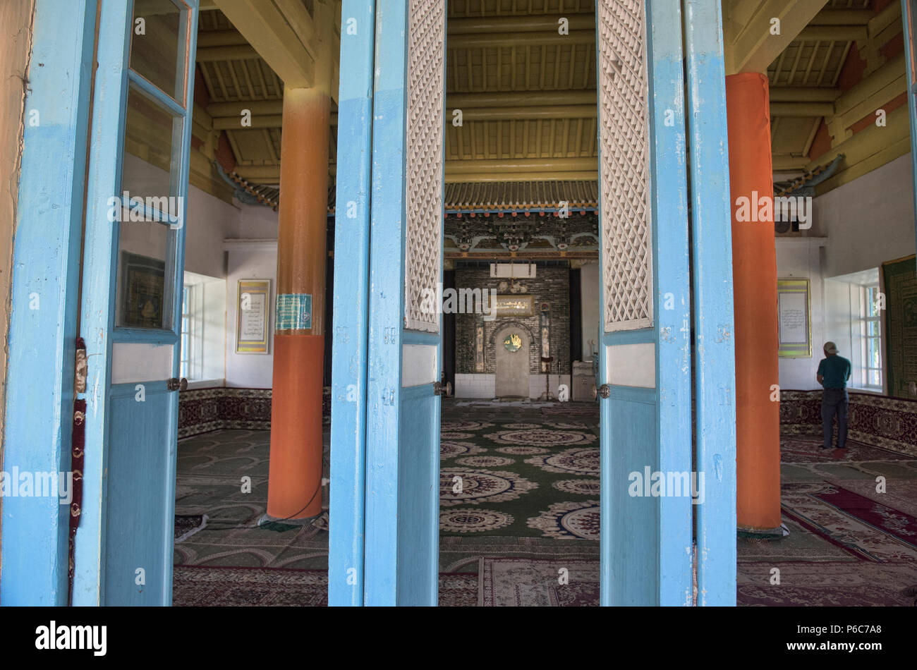 The Dungan Mosque, built without nails by Chinese Muslims, Karakol ...