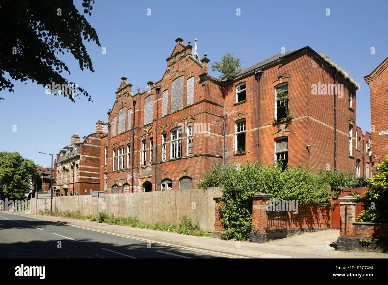 The abandoned Grade II listed Eleanor Street School, formerly ...