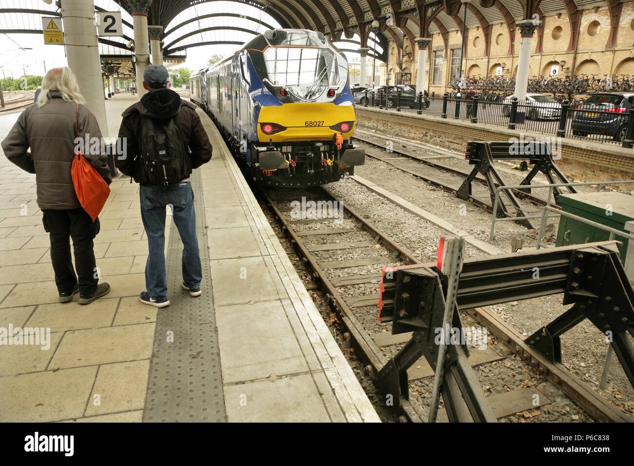 Direct Rail Services Class 68 diesel locomotive 68027 made by Stadler ...