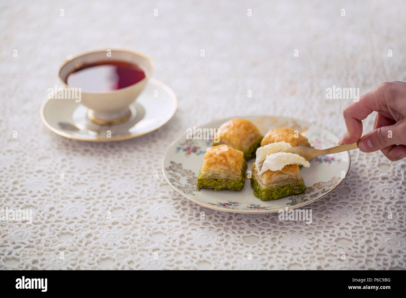 Turkish tea cup design hi-res stock photography and images - Alamy