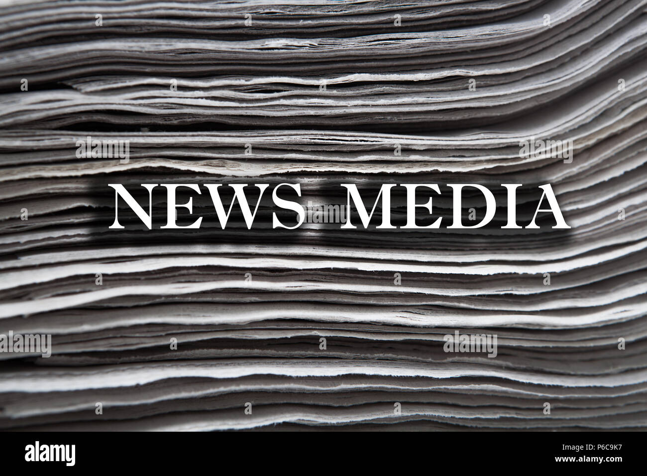 Large stack newspapers hi-res stock photography and images - Alamy