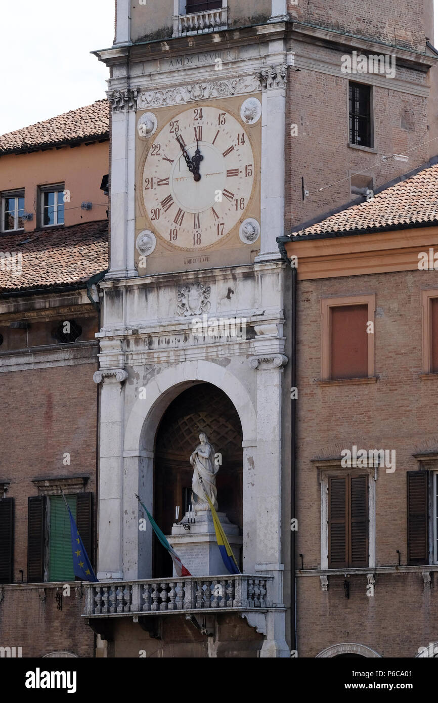 Modena town Hall on Piazza Grande, a unesco world heritage site, Modena ...