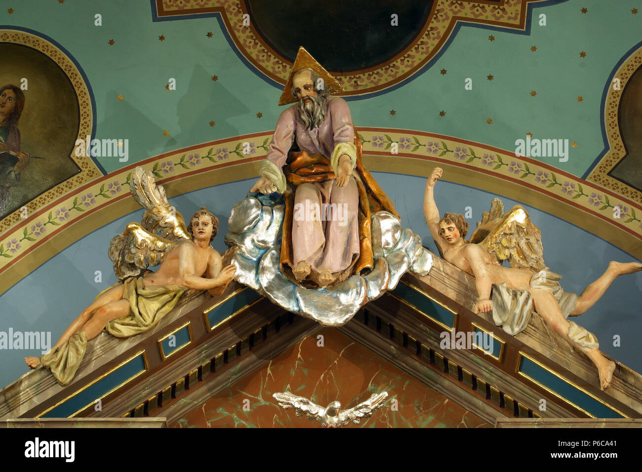 The altarpiece of the exaltation hi-res stock photography and images ...
