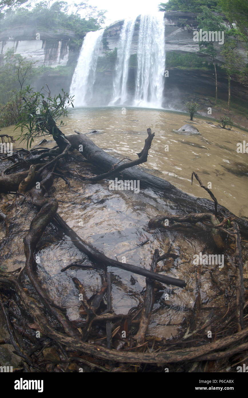 Huay Luang the famous waterfall in Thailand Stock Photo - Alamy