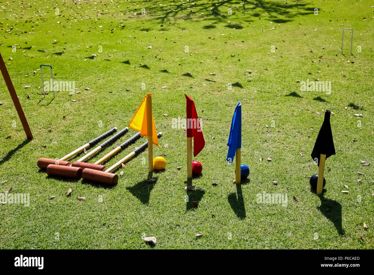 Croquet lawn garden design hi-res stock photography and images - Alamy