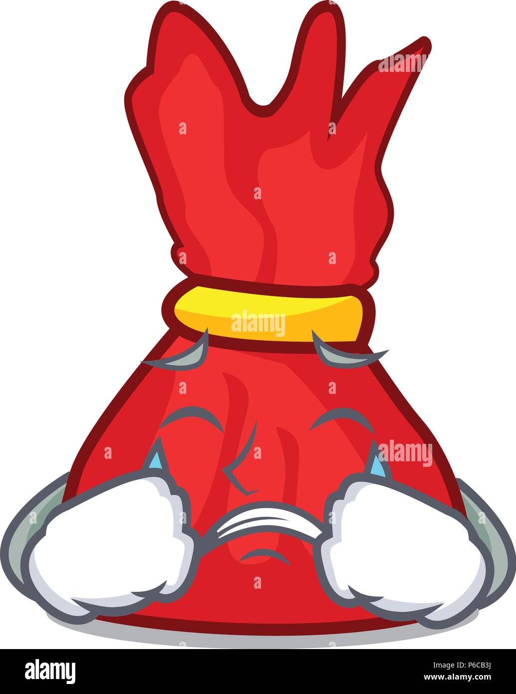 Crying wrapper candy mascot cartoon Stock Vector Image & Art - Alamy