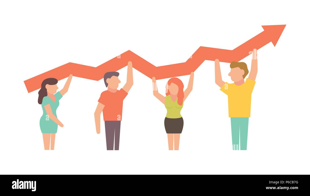 Teamwork Vector illustration for business design and infographic Stock ...