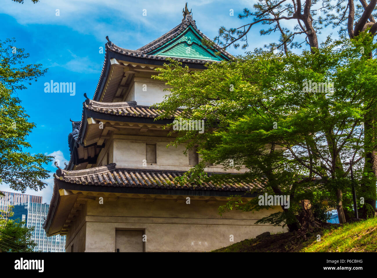 Edo castle tokyo hi-res stock photography and images - Alamy