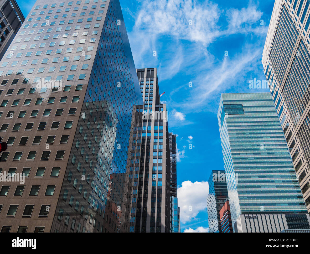 Modern Architecture in Tokyo downtown Stock Photo - Alamy