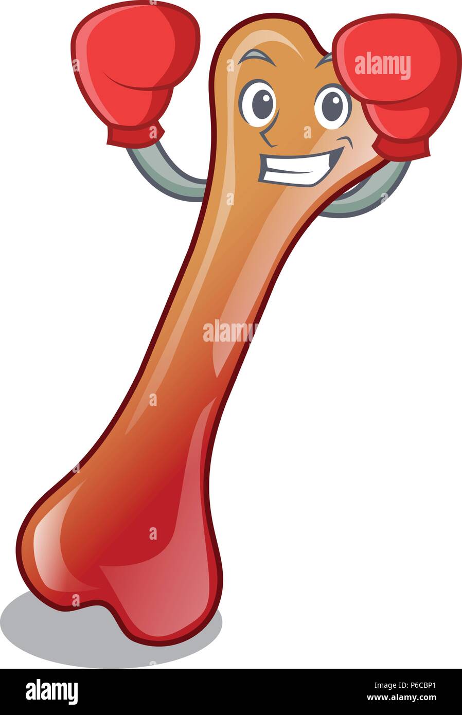 Boxing bone jelly candy character cartoon Stock Vector Image & Art - Alamy