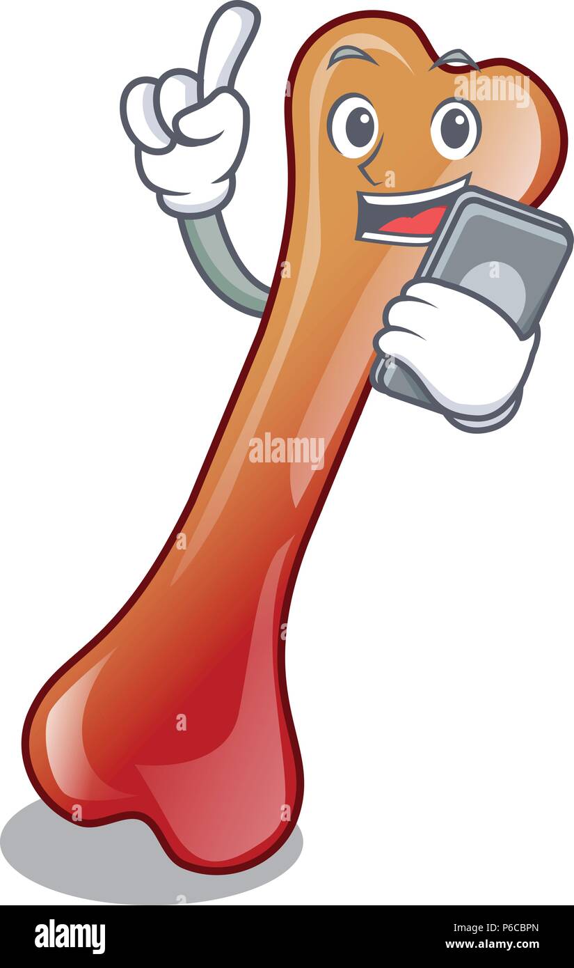 With phone bone jelly candy character cartoon Stock Vector Image & Art ...