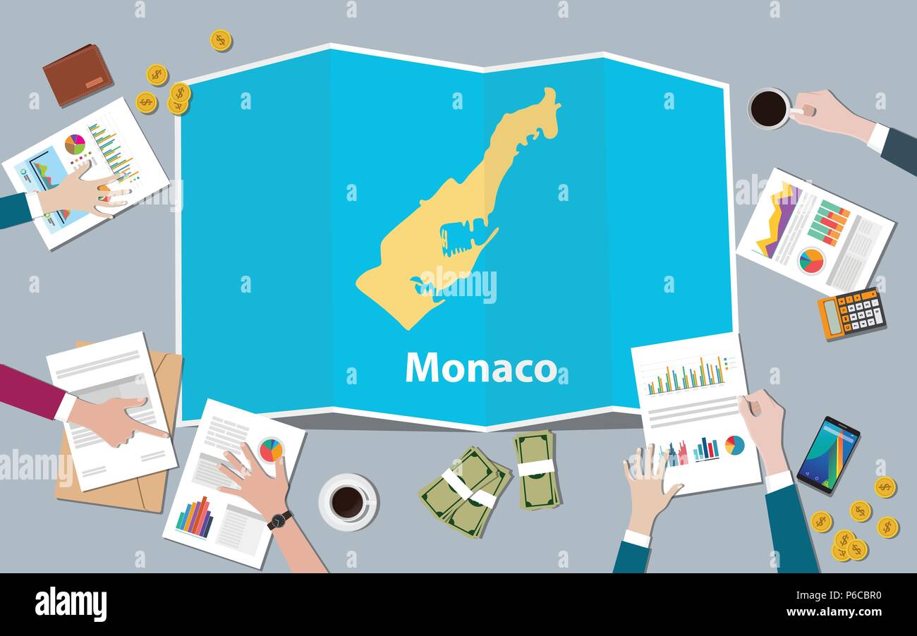 Maps of monaco hi-res stock photography and images - Alamy