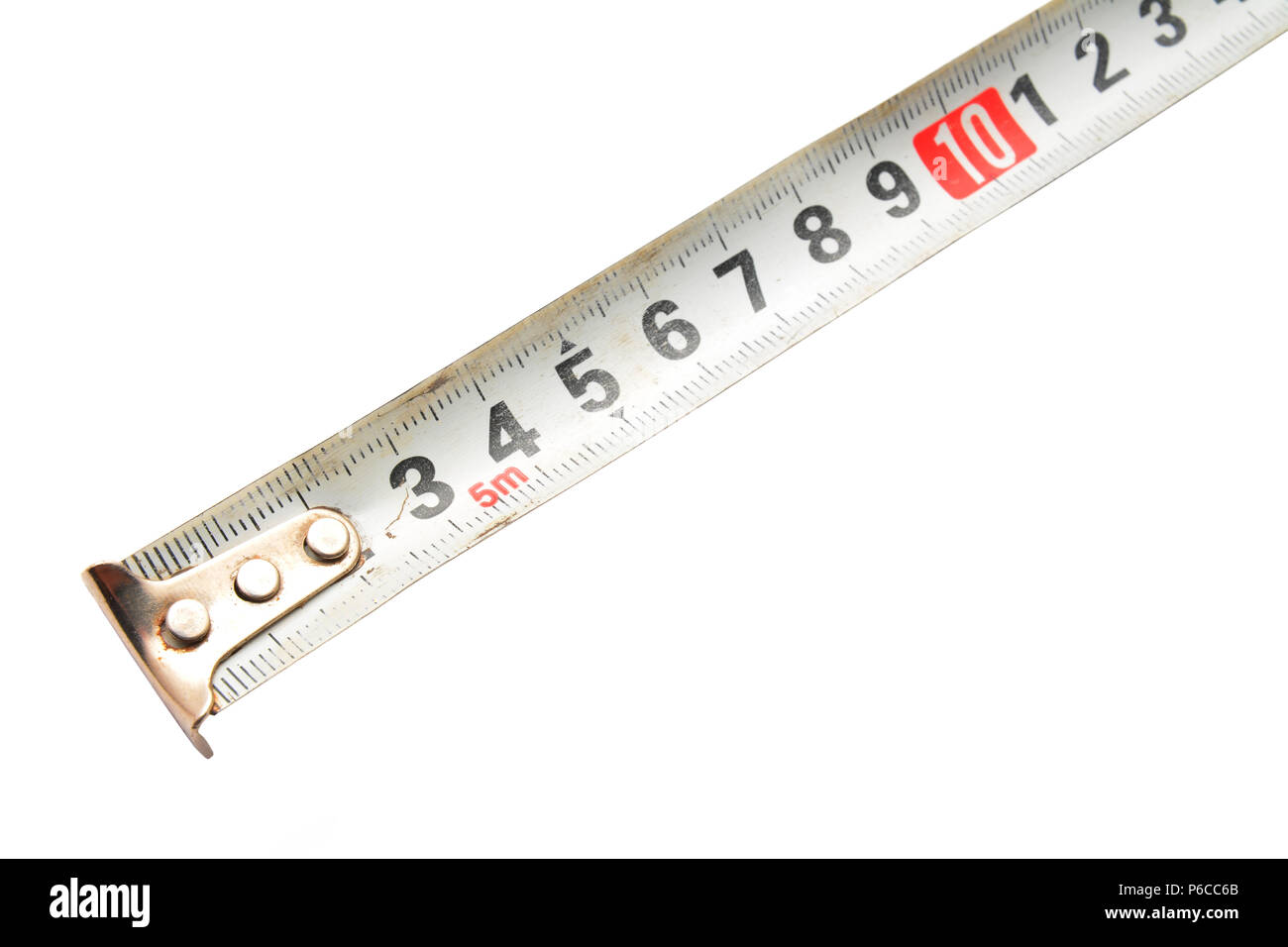 measuring ruler with clipping path Stock Photo - Alamy
