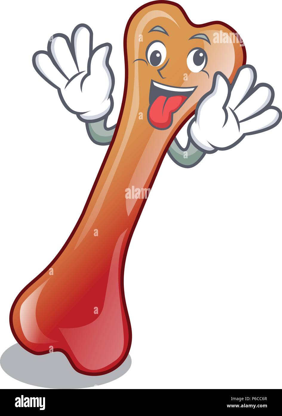 Crazy bone jelly candy mascot cartoon Stock Vector Image & Art - Alamy