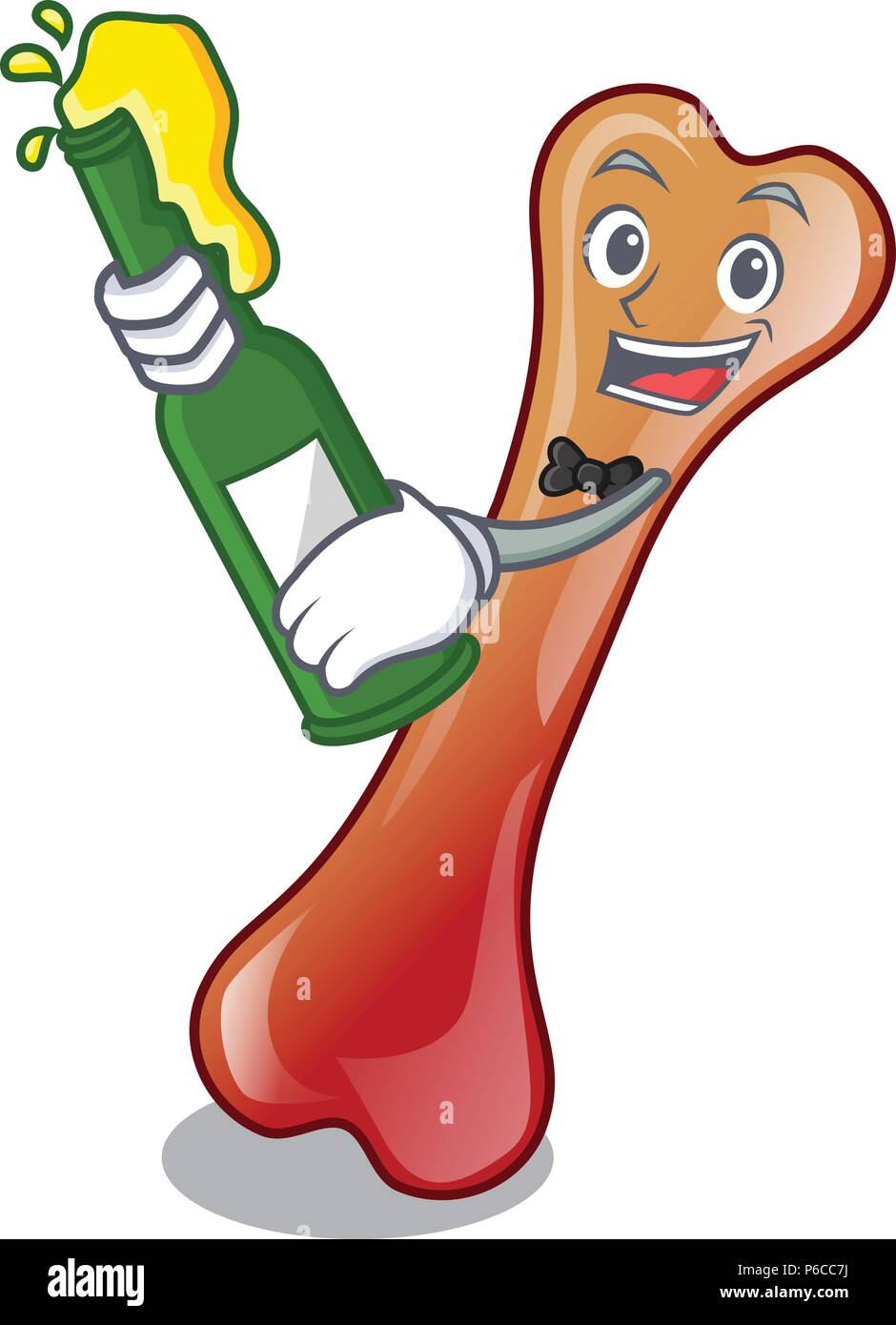 With beer bone jelly candy mascot cartoon Stock Vector Image & Art - Alamy