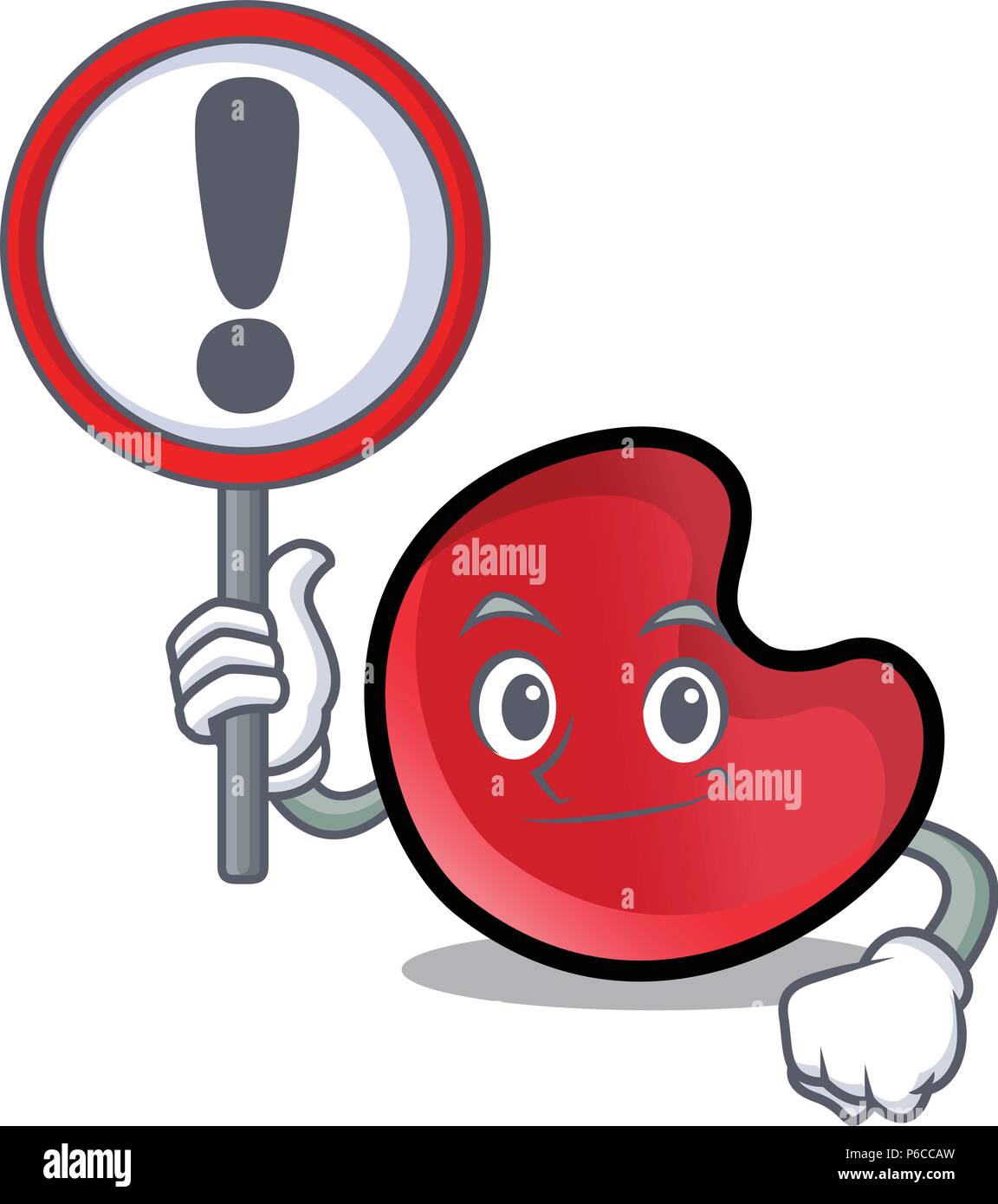 With sign candy moon character cartoon Stock Vector Image & Art - Alamy