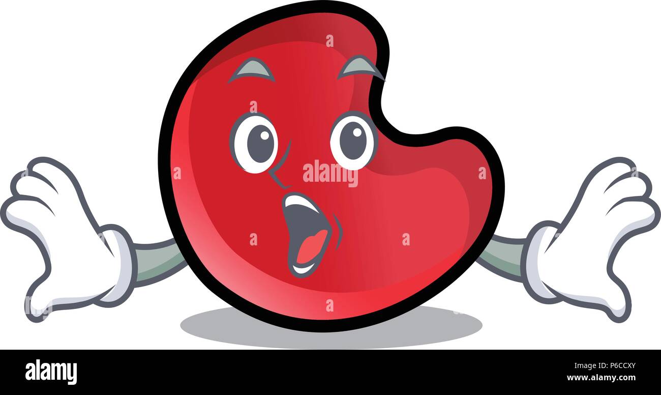 Surprised candy moon mascot cartoon Stock Vector Image & Art - Alamy