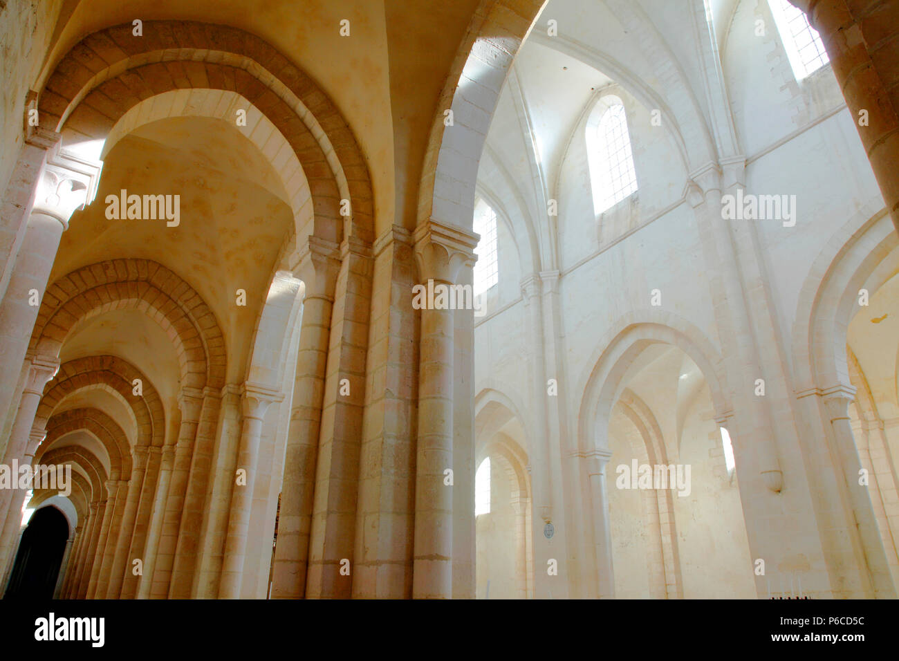 Abbey of pontigny hi-res stock photography and images - Alamy