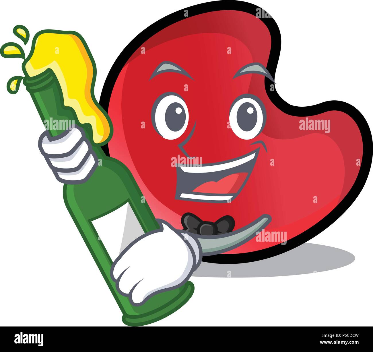 With beer candy moon mascot cartoon Stock Vector Image & Art - Alamy