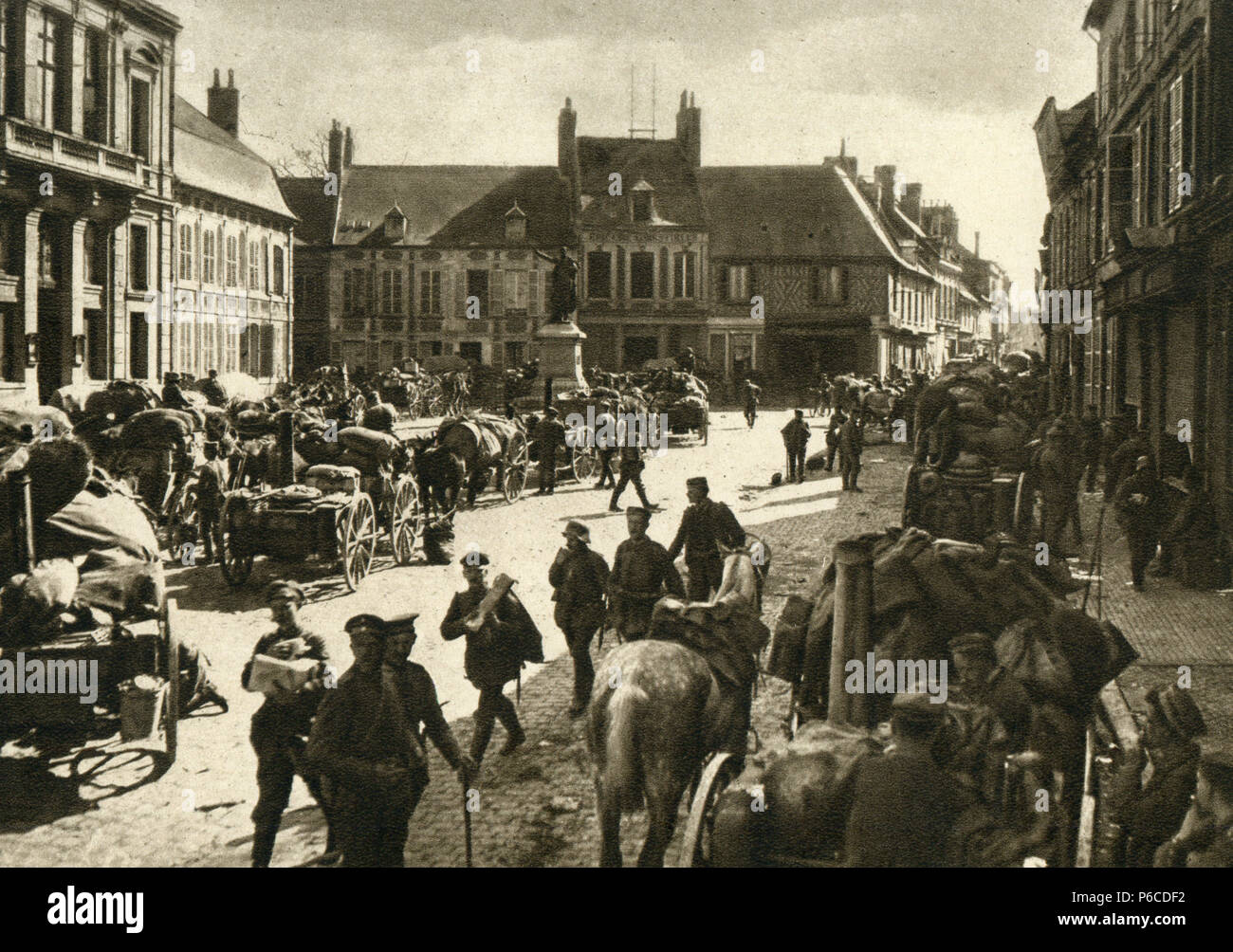 market square, world war i, ham, infantry, ww1, wwi, world war one ...