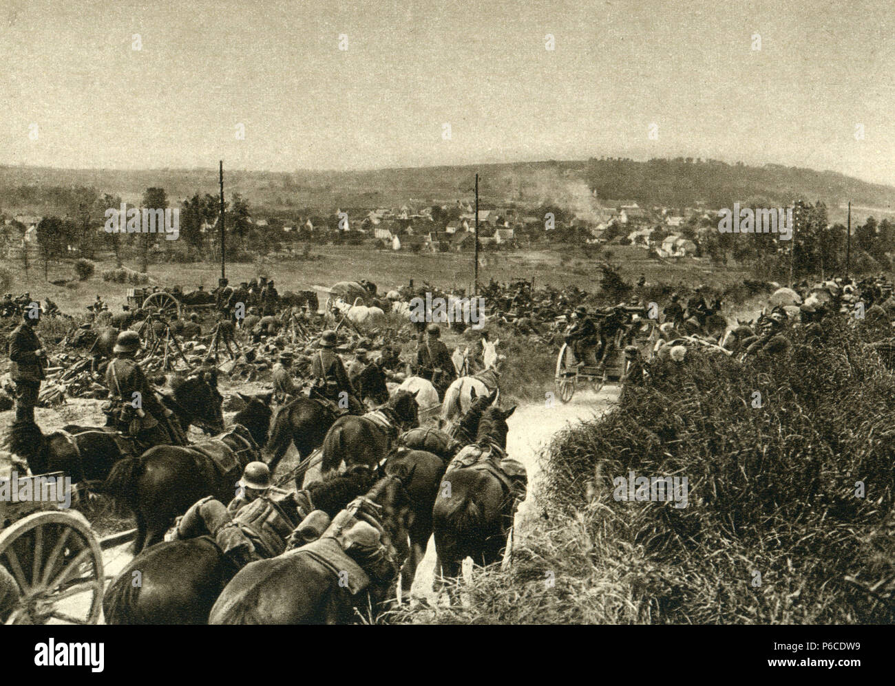 France 1918 World War I At The Front Stock Photos & France 1918 World ...