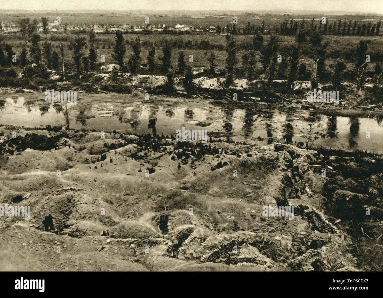 quarry, world war i, 1914, berry-au-bac, ww1, wwi, world war one Stock ...