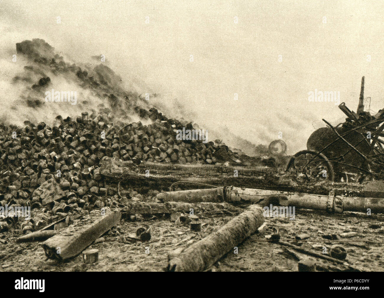rubble, world war i, Pioneer Camp, ww1, wwi, world war one Stock Photo ...
