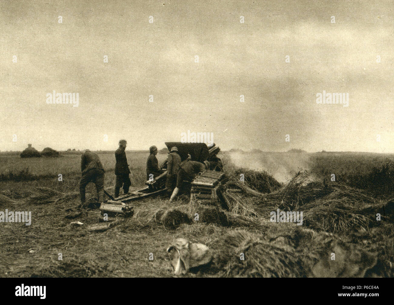 artillery, ordnance, eastern front, ww1, wwi, world war one Stock Photo ...