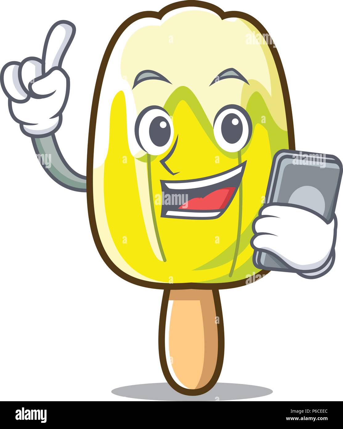 Telephone ice iced Stock Vector Images - Alamy