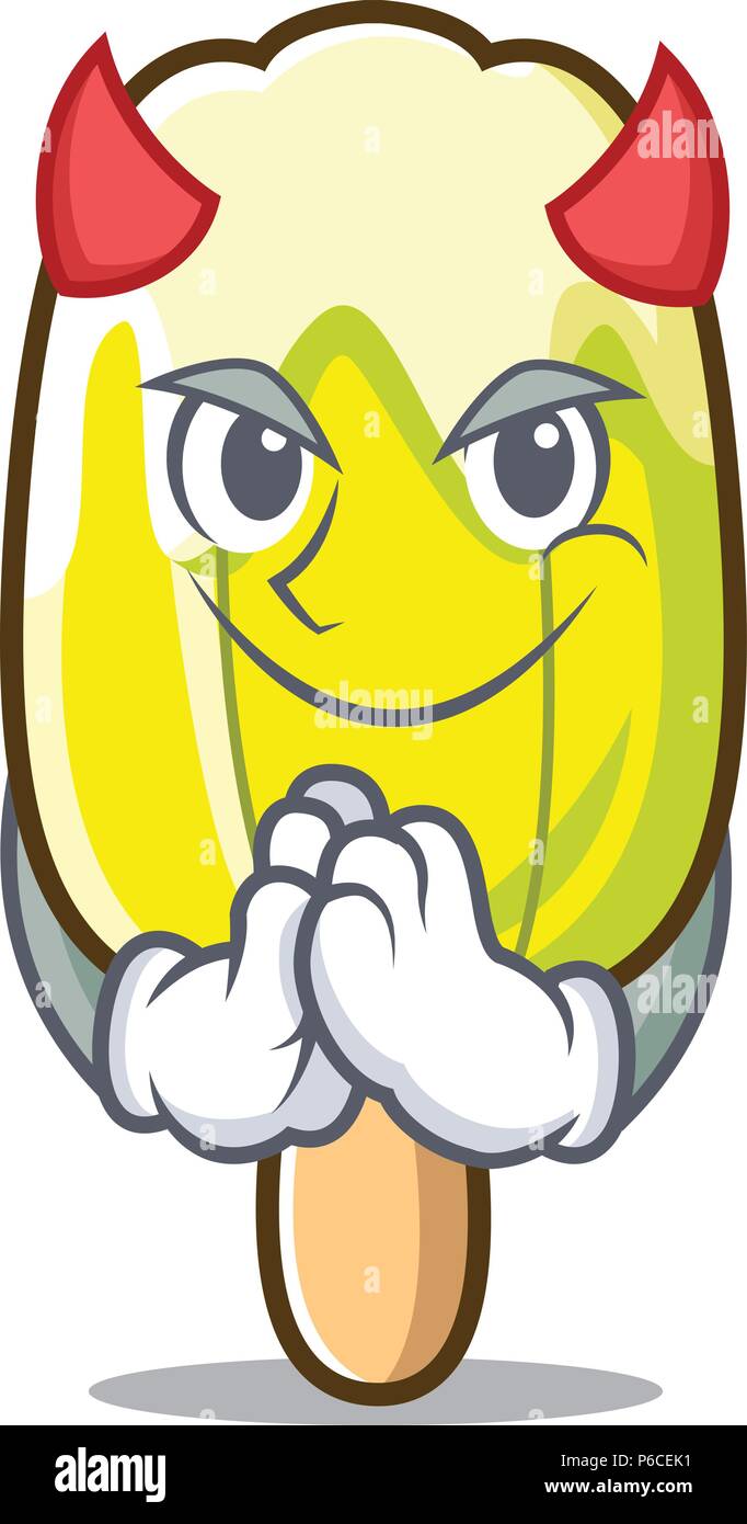 Devil lemon ice cream mascot cartoon Stock Vector Image & Art - Alamy
