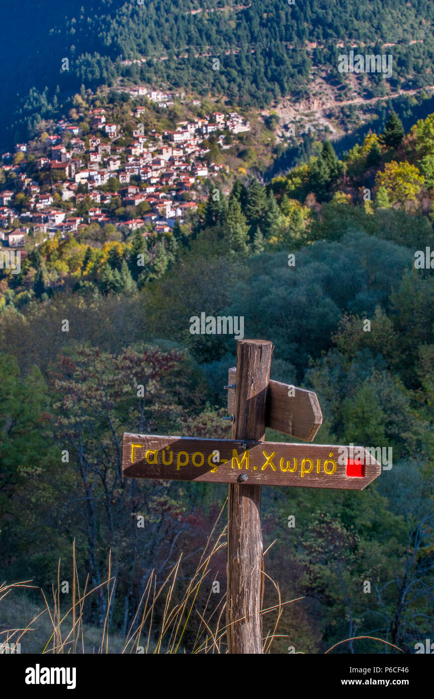 europe, greece, evritania, karpenisi, palio, old, mikro horio, village ...